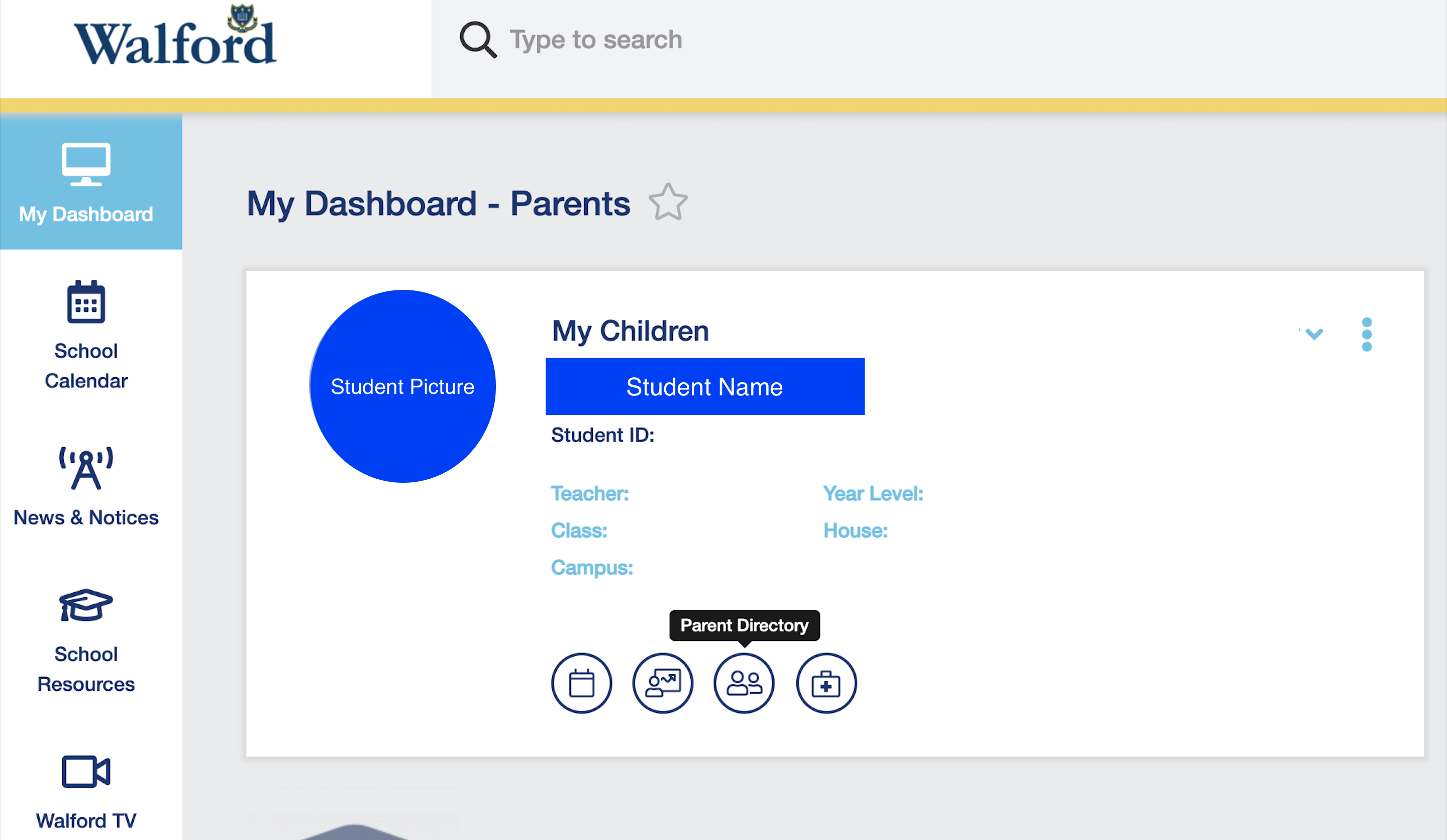 Update your contact information visibility on the Walford Portal ...